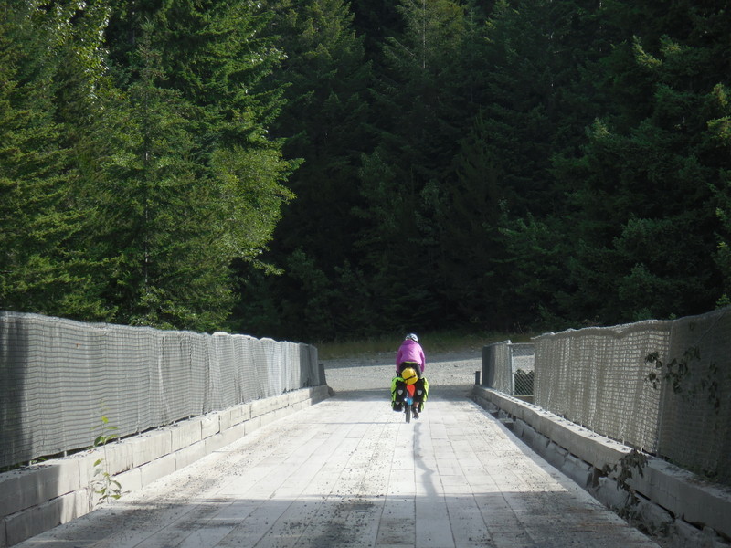 Sign confusion day –Woss Lake campground to Sayward Junction (74k/2642k ...